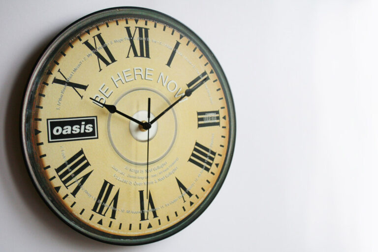 Oasis – Be Here Now CD Art – 12″ LP Vinyl Record Wall Clock | The ...