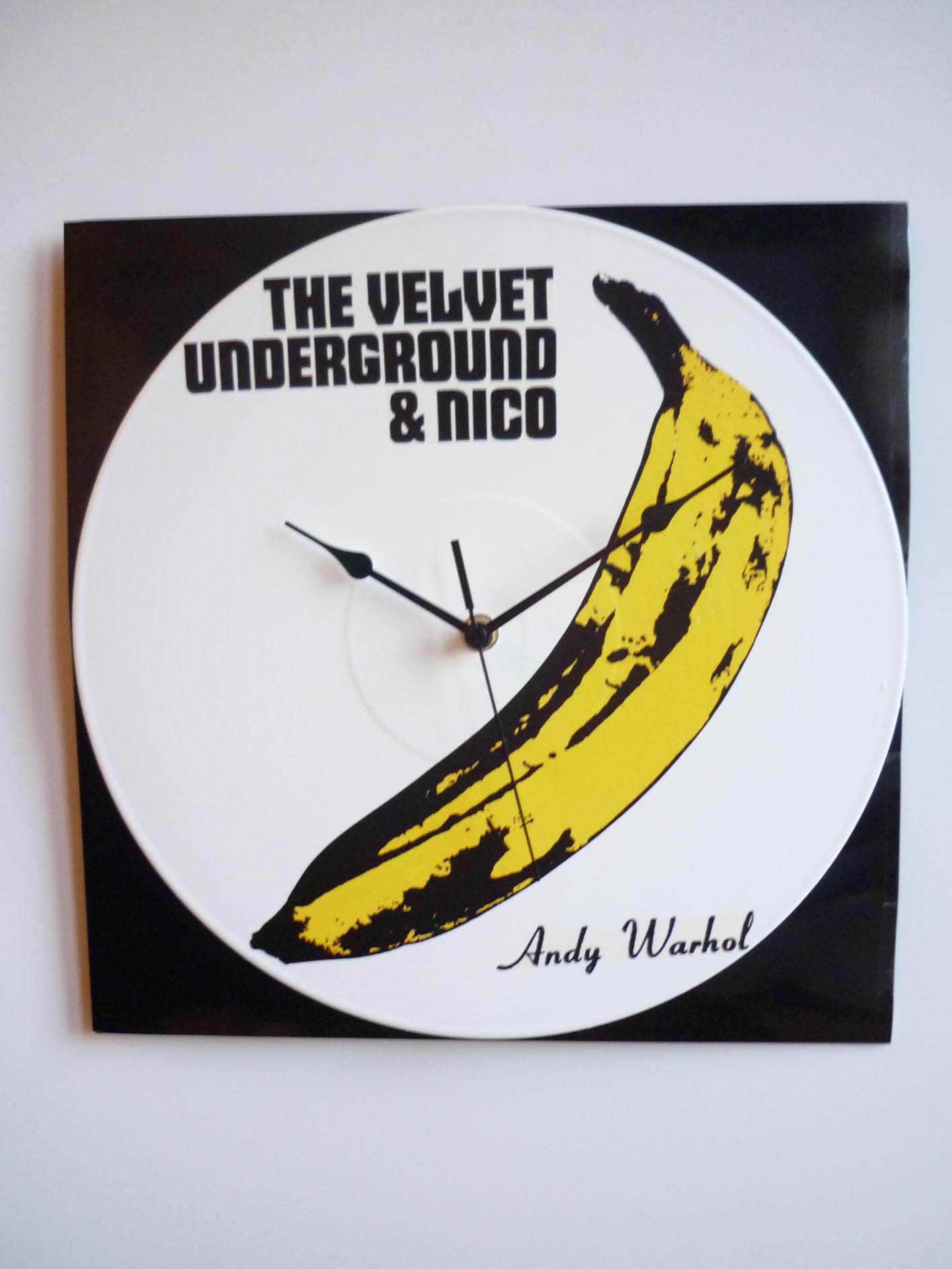 The Velvet Underground & Nico (1967) – 12″ Vinyl Record Wall Clock – £ ...