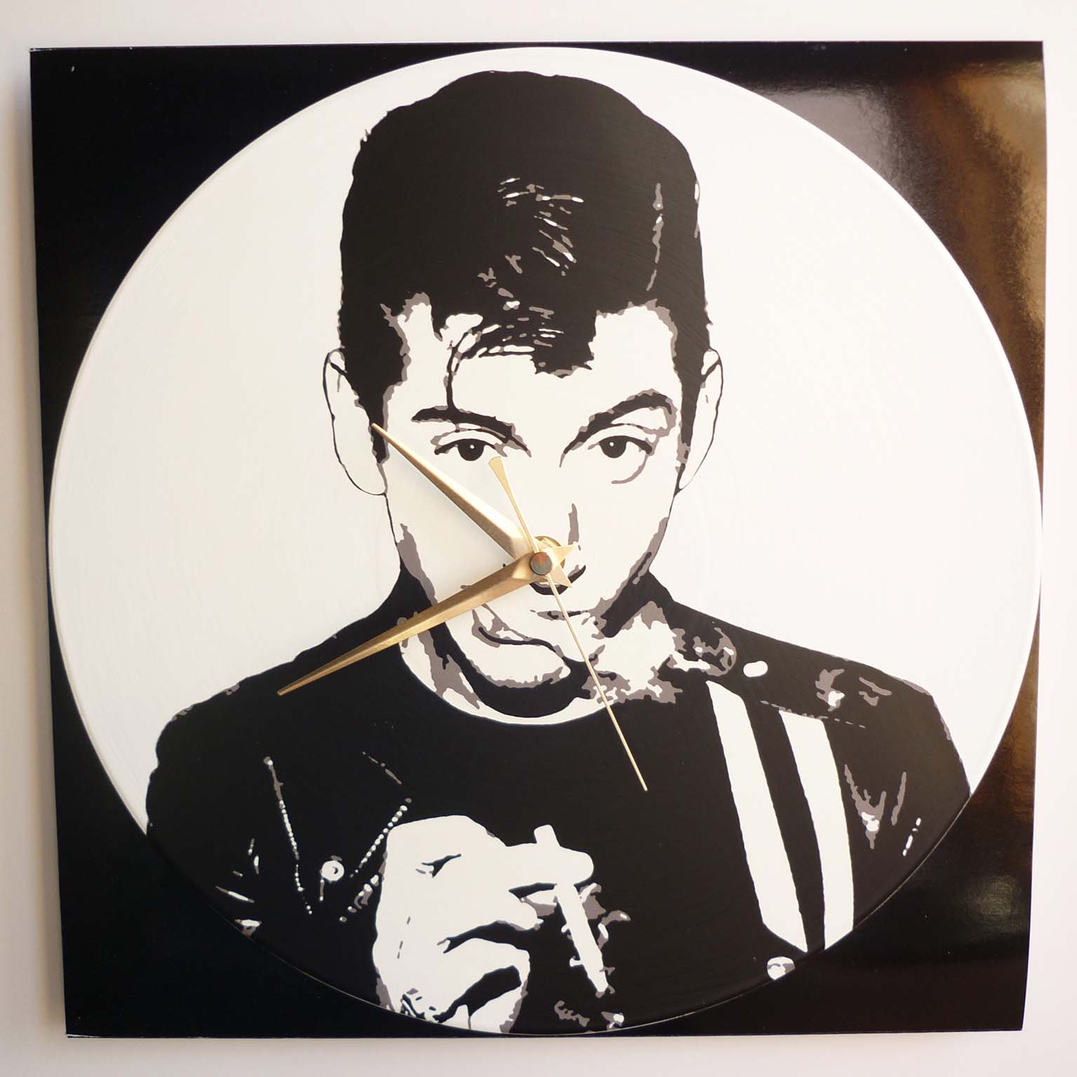 ‘Alex Turner – Arctic Monkeys’ – 12″ Vinyl Record Wall Clock | The ...