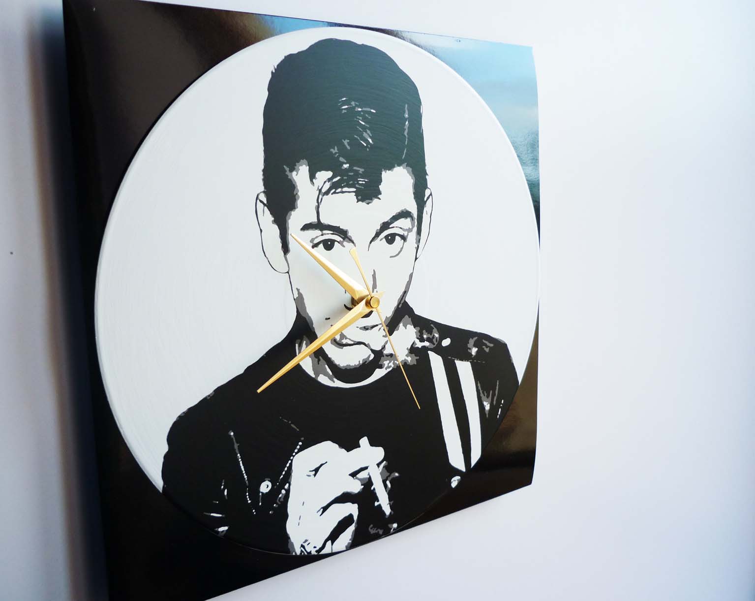 ‘Alex Turner – Arctic Monkeys’ – 12″ Vinyl Record Wall Clock | The ...