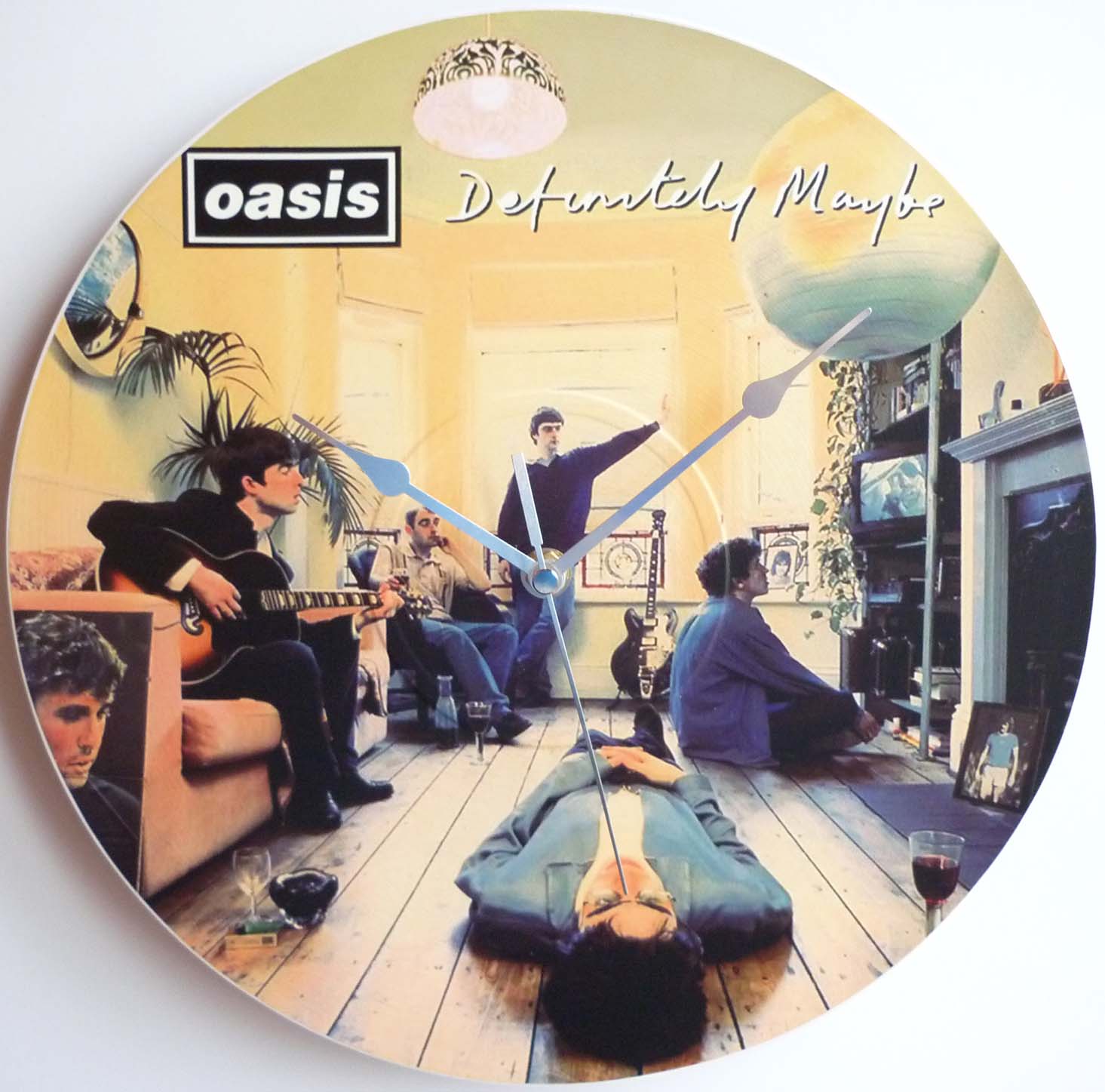Oasis – Definitely Maybe – 12″ LP Vinyl Record Wall Clocks | The ...
