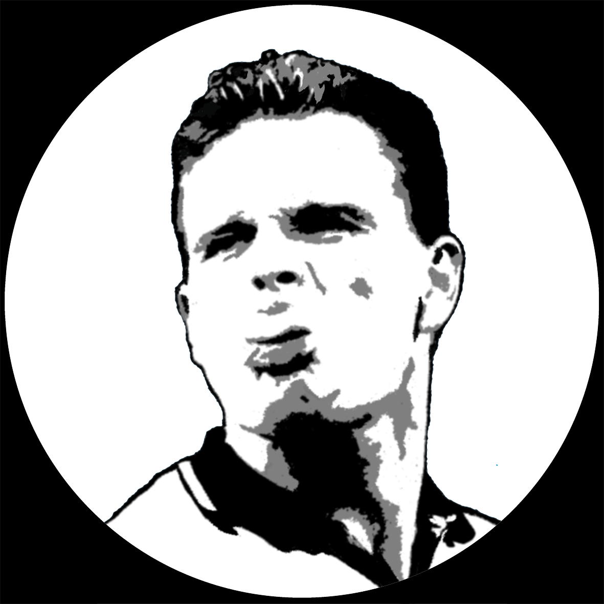 ‘Paul ‘Gazza’ Gascoigne’ – 12″ Vinyl Record Wall Clock | The Records ...