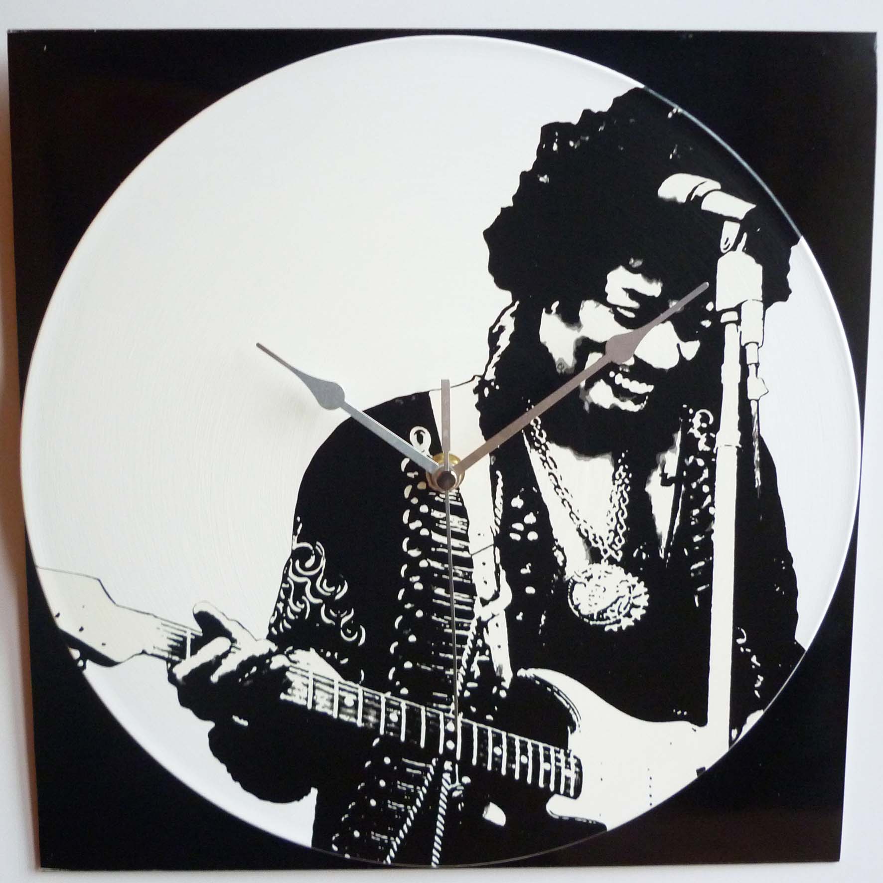 Jimi Hendrix Side Silhouette
