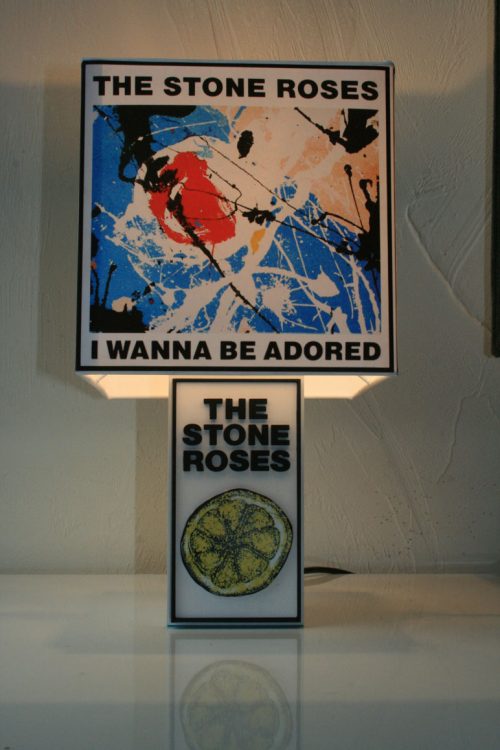 Handmade ‘The Stone Roses Lemon Lamp + Album or Single Artwork ...