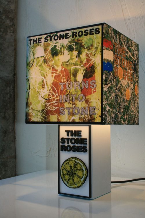 Handmade ‘The Stone Roses Lemon Lamp + Album or Single Artwork ...