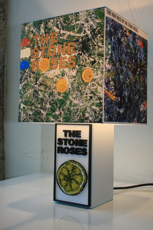 Handmade ‘The Stone Roses Lemon Lamp + Album or Single Artwork ...