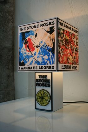 Handmade ‘The Stone Roses Lemon Lamp + Album or Single Artwork ...