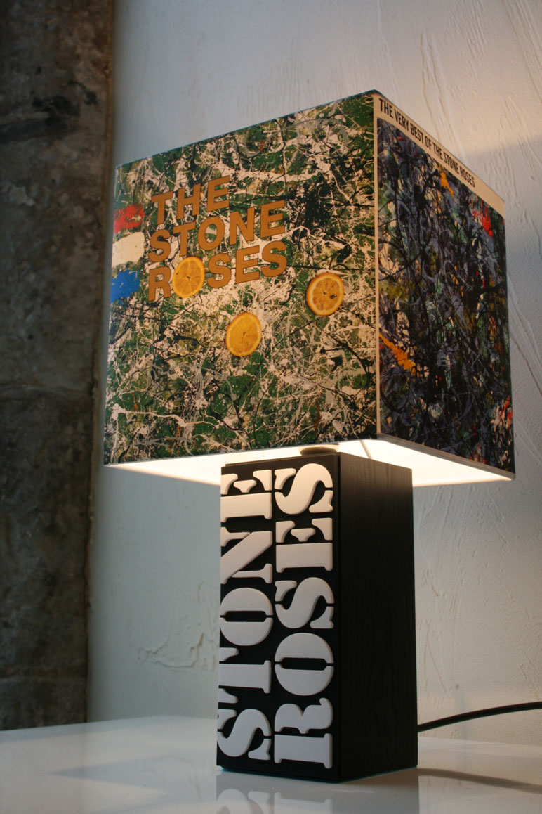 Handmade ‘The Stone Roses Stencil Lamp + Album or Single Artwork ...