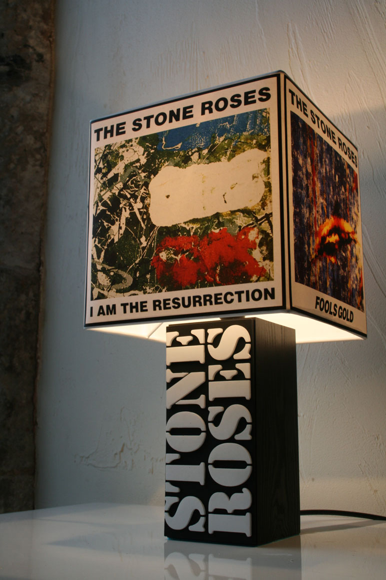 Handmade ‘The Stone Roses Stencil Lamp + Album or Single Artwork ...