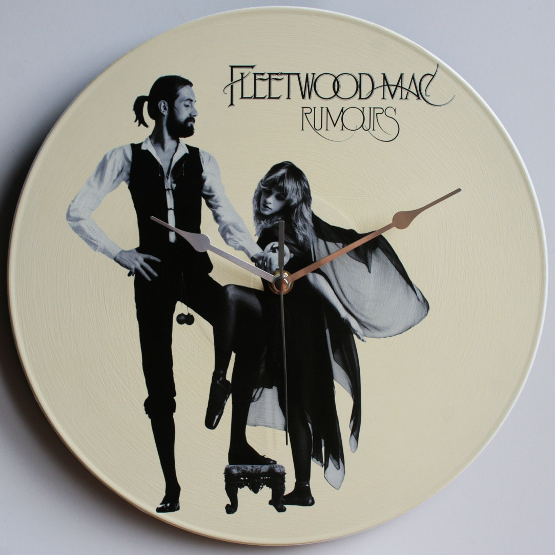 Fleetwood Mac – Rumours (1977) – 12″ Vinyl Record Wall Clock | The ...