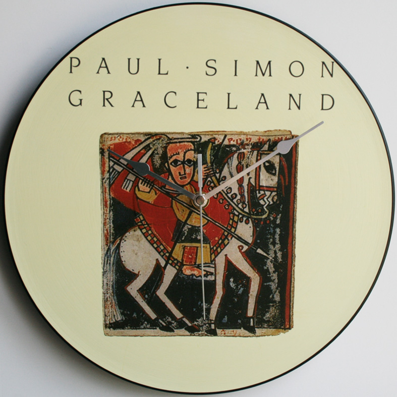 Paul Simon – Graceland (1986)- 12″ Vinyl Record Wall Clock | The ...