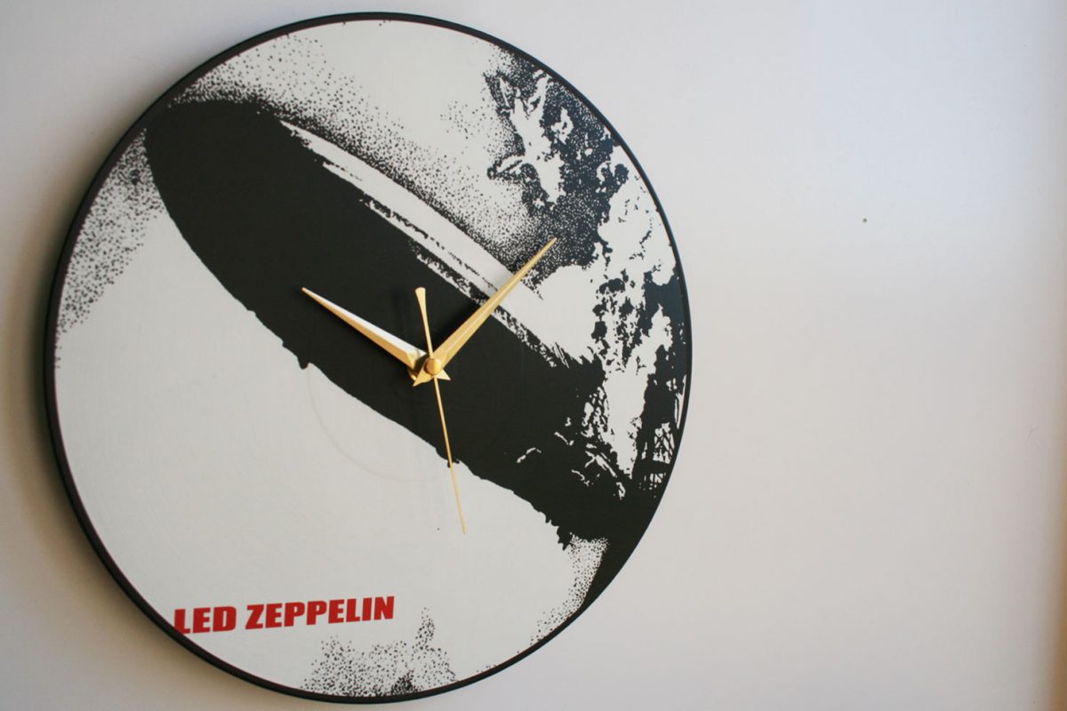 Led Zeppelin Collection – 12″ LP Vinyl Record Wall Clocks | The Records ...