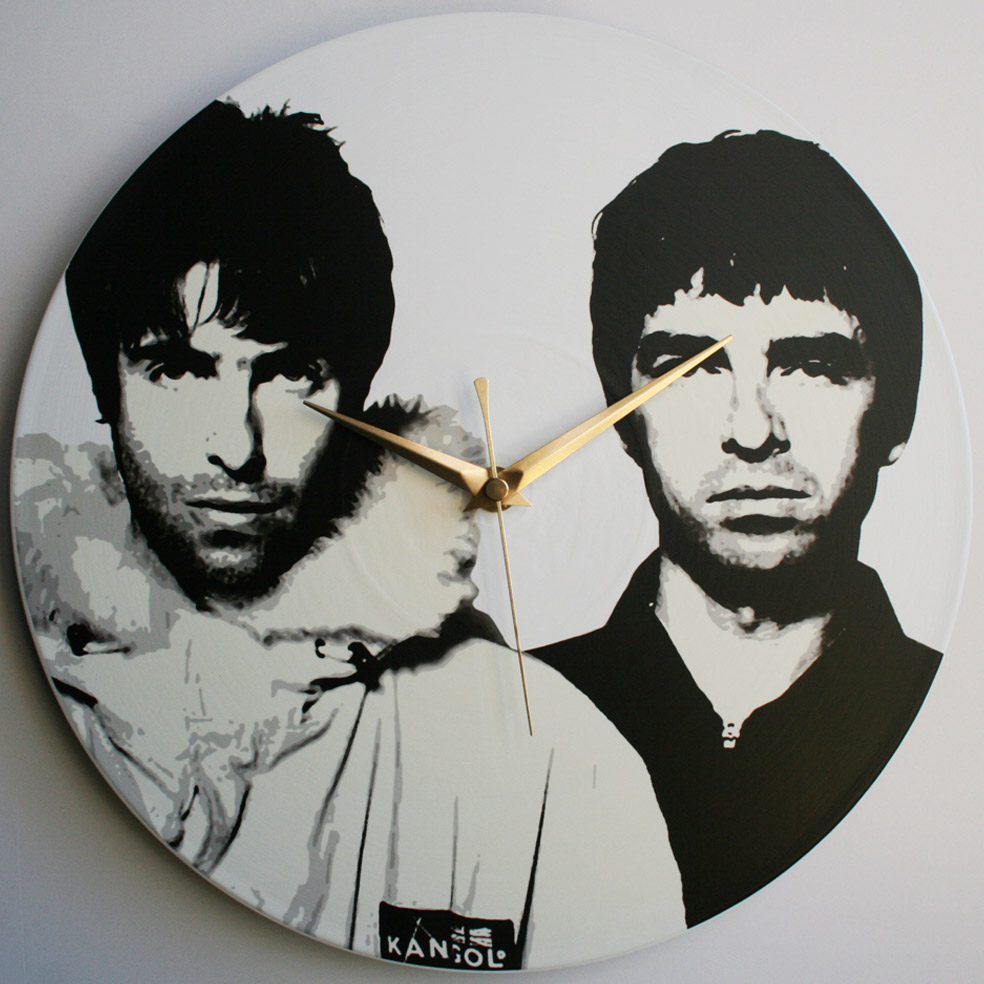 Oasis – Definitely Maybe – 12″ LP Vinyl Record Wall Clocks | The ...