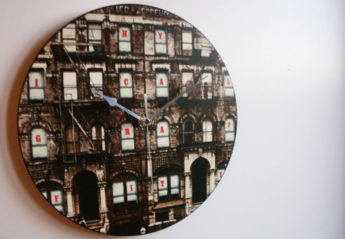 Led Zeppelin Collection – 12″ LP Vinyl Record Wall Clocks | The Records ...