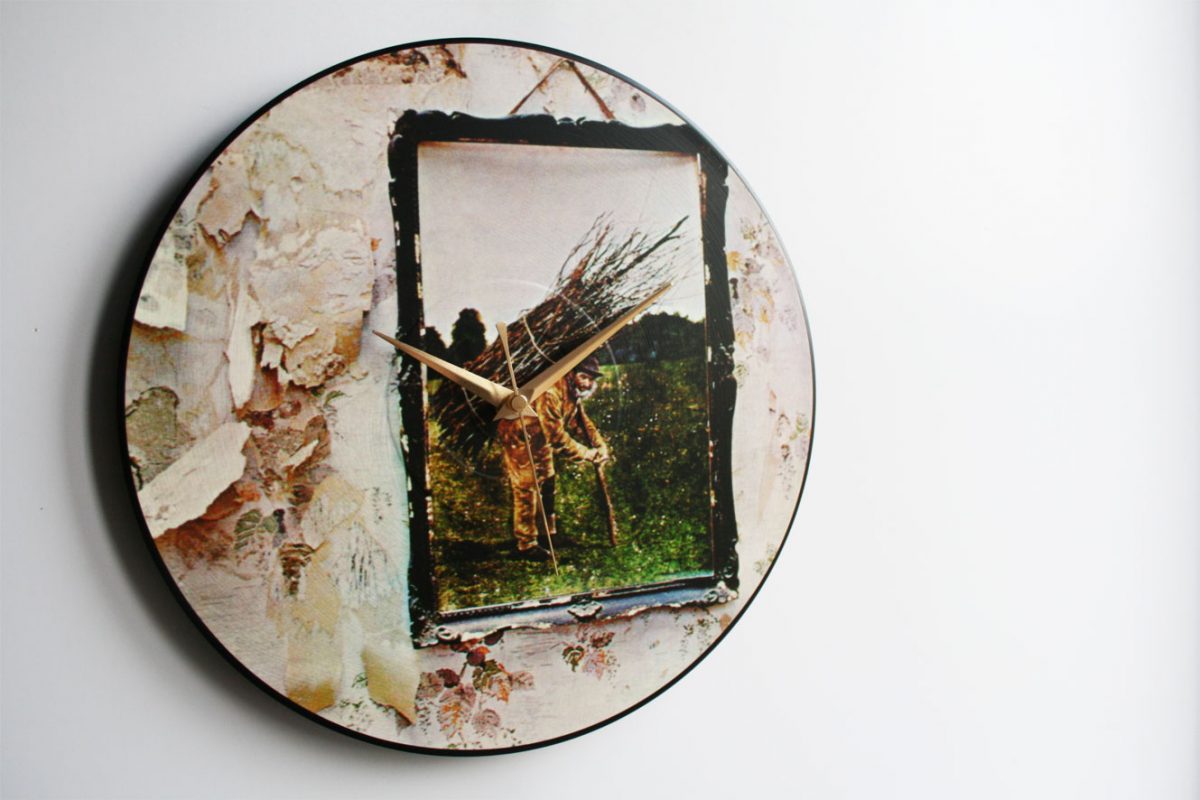 Led Zeppelin Collection – 12″ LP Vinyl Record Wall Clocks | The Records ...