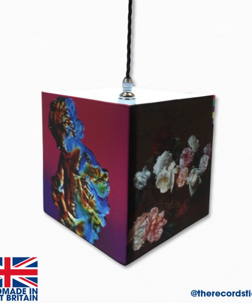 Handmade ‘Erasure’ Lamp + Album Cover Shade | The Records Ticking
