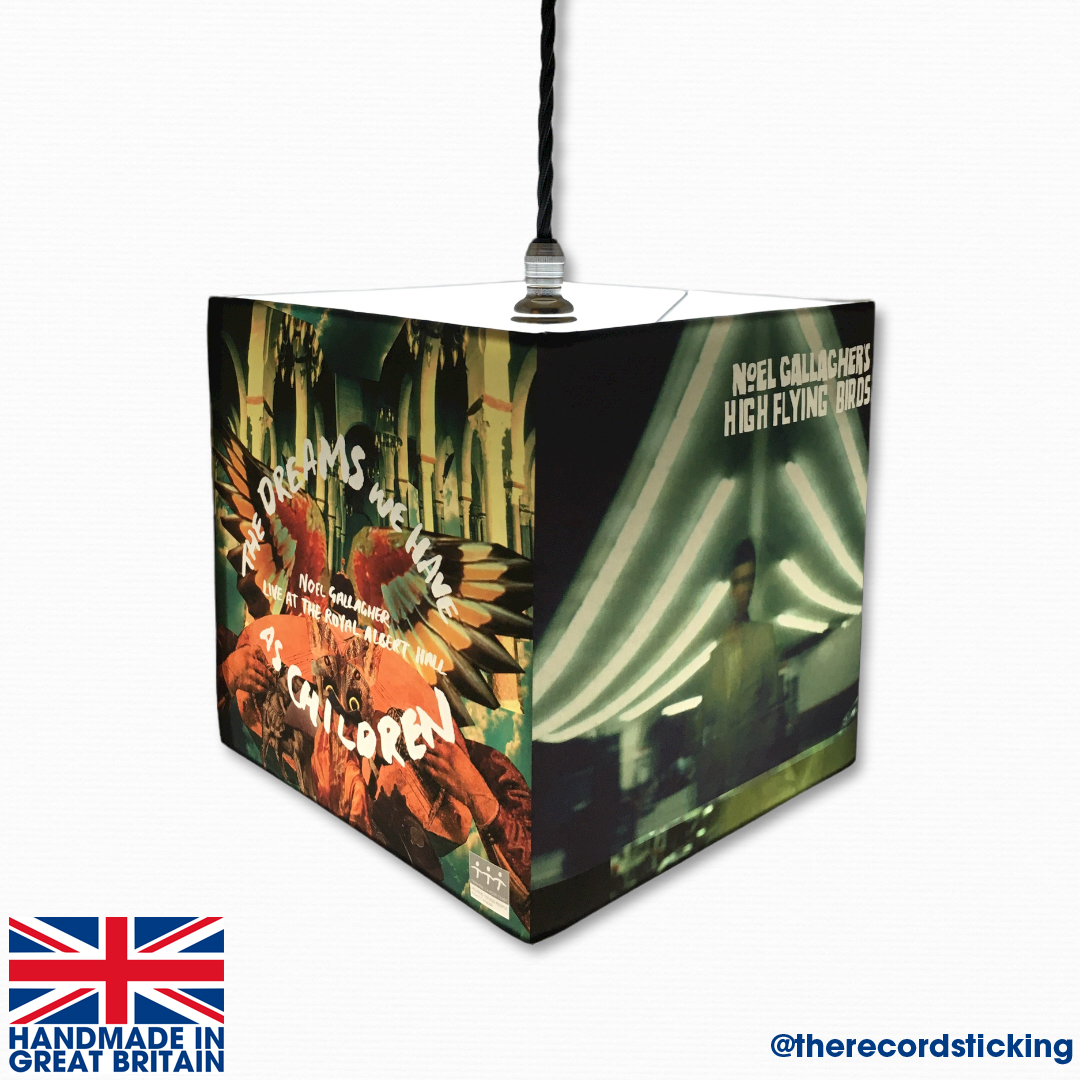 Handmade ‘NGHFB’s’ Album Cover Ceiling or Table Lamp Shade | The ...