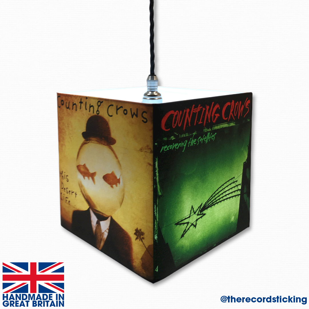 Handmade ‘Counting Crows’ Album Cover Ceiling or Table Lamp Shade | The ...