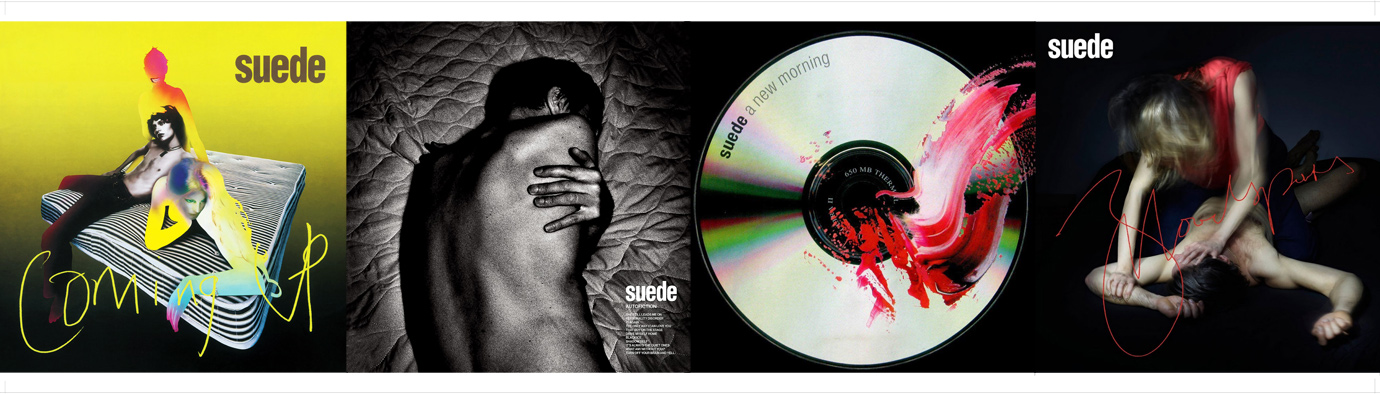 Handmade ‘Suede’ Lamp + Album Cover Shade | The Records Ticking