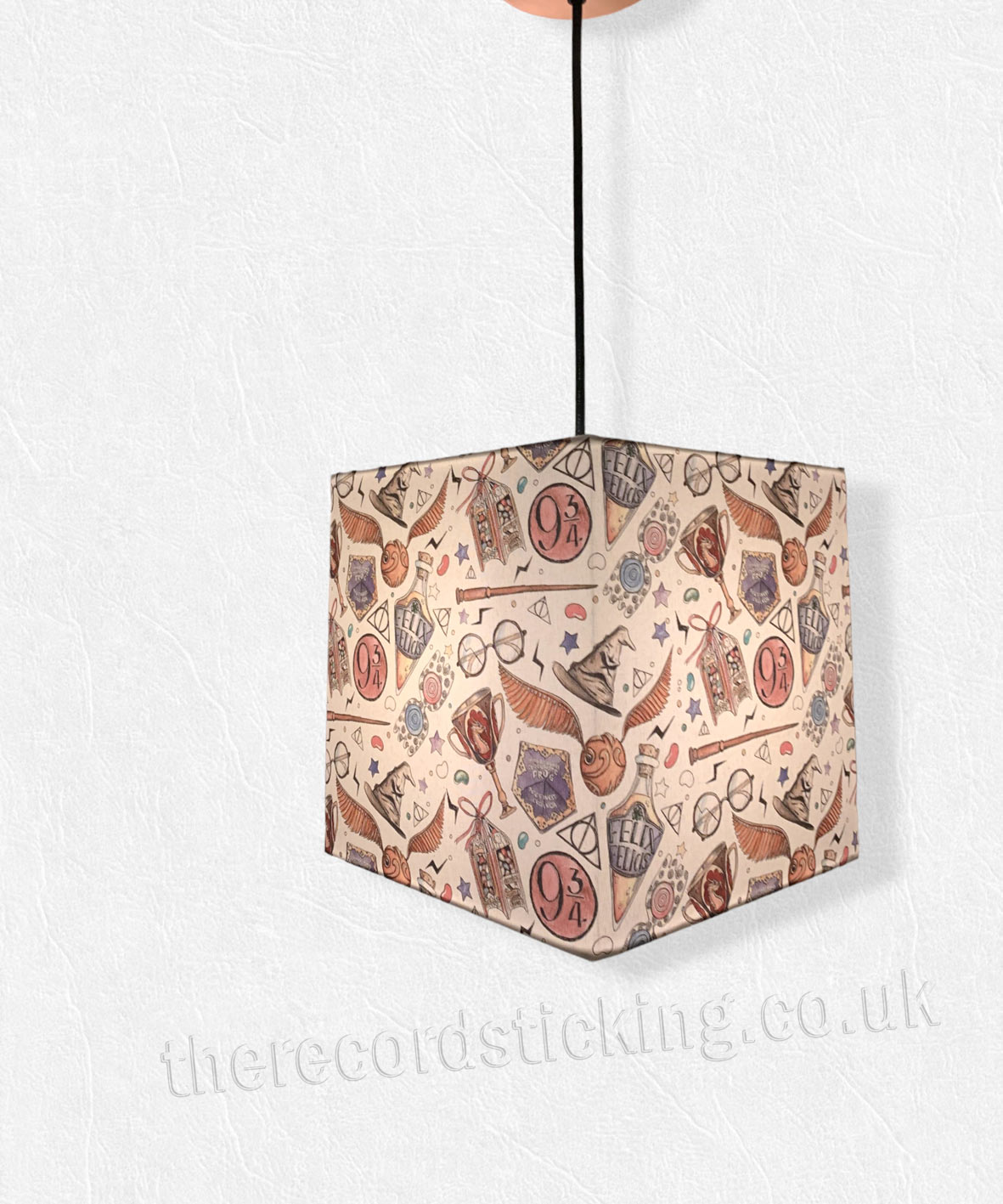 Handmade ‘Harry Potter’ Ceiling or Table Lamp Shade | The Records Ticking